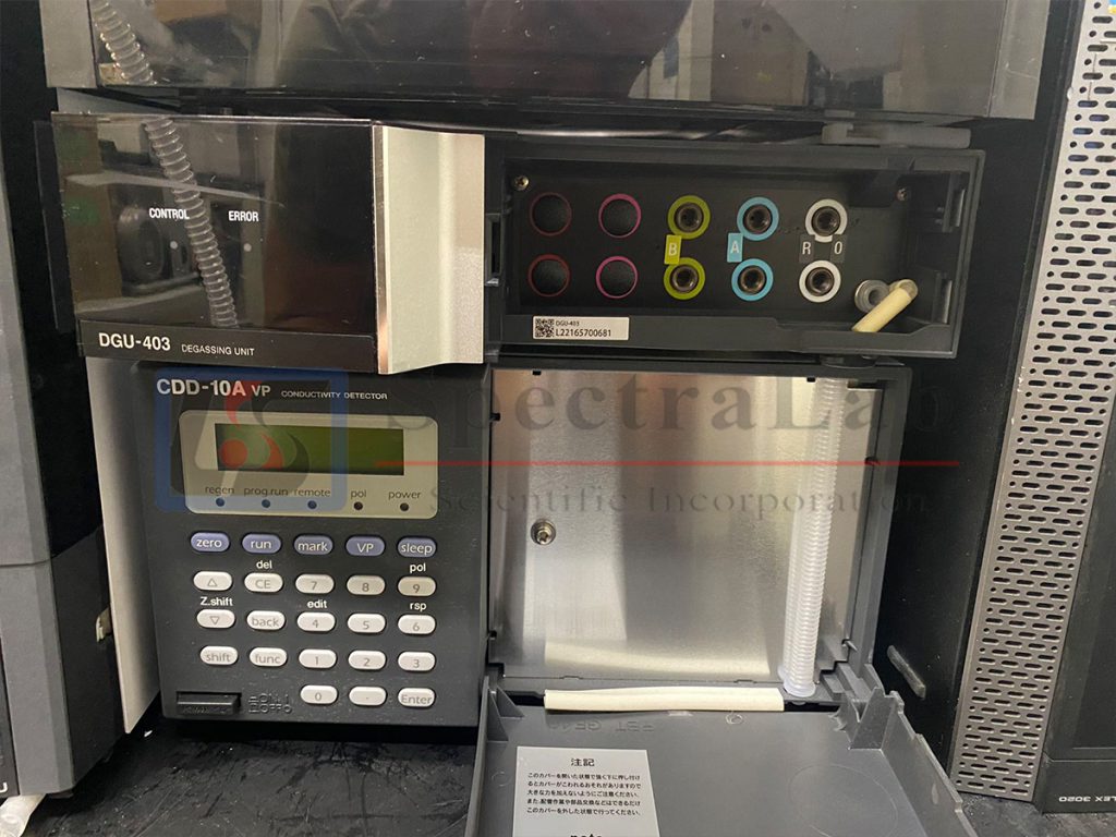 Shimadzu Nexera LC-40 HPLC System with CDD-10AVP (2020) – Spectralab Scientific Inc.