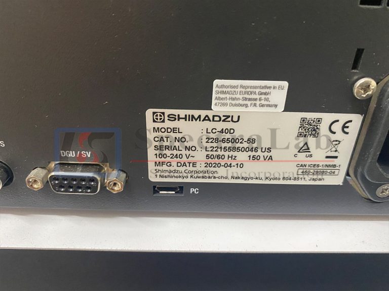 Shimadzu Nexera LC-40 HPLC System with CDD-10AVP (2020) – Spectralab Scientific Inc.