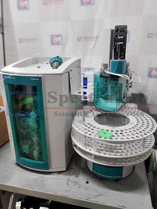 Metrohm 881 Compact IC Pro Anion with 858 Professional Sample Processor – Spectralab Scientific Inc.